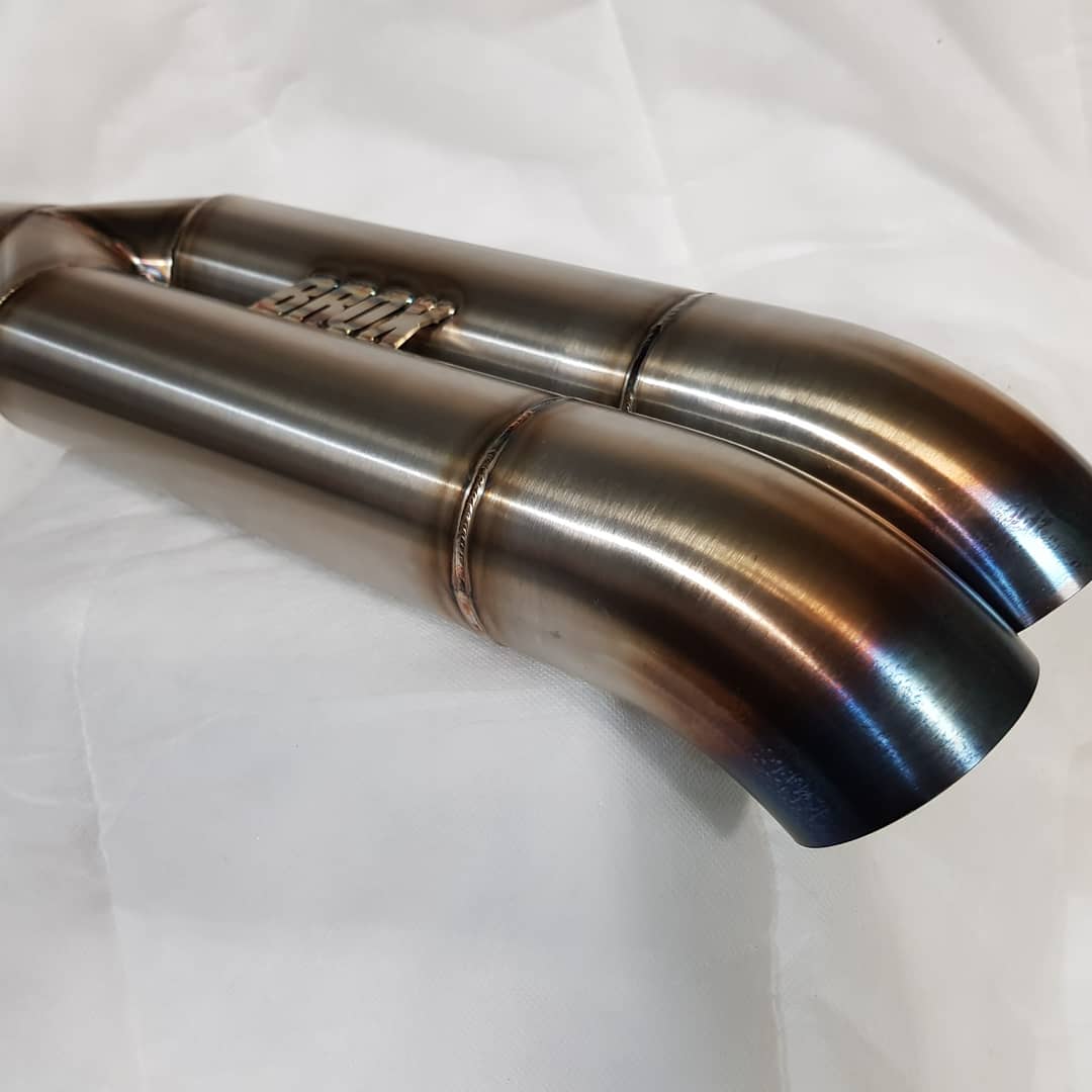 3" twin dump tip blast pipes – Broxfab